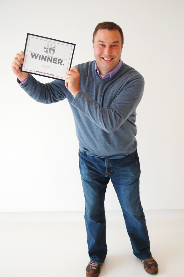 HubSpot CMO Mike Volpe Wins Direct Marketing News 40 Under 40 Award