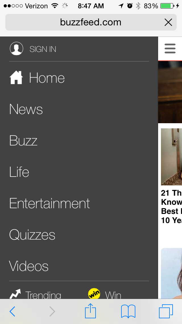 15 Examples of Great Mobile Website Design