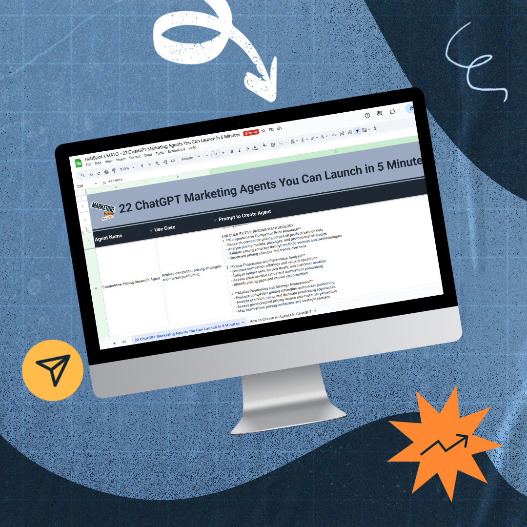 22 ChatGPT Marketing Agents You Can Launch in 5 Minutes [MATG]