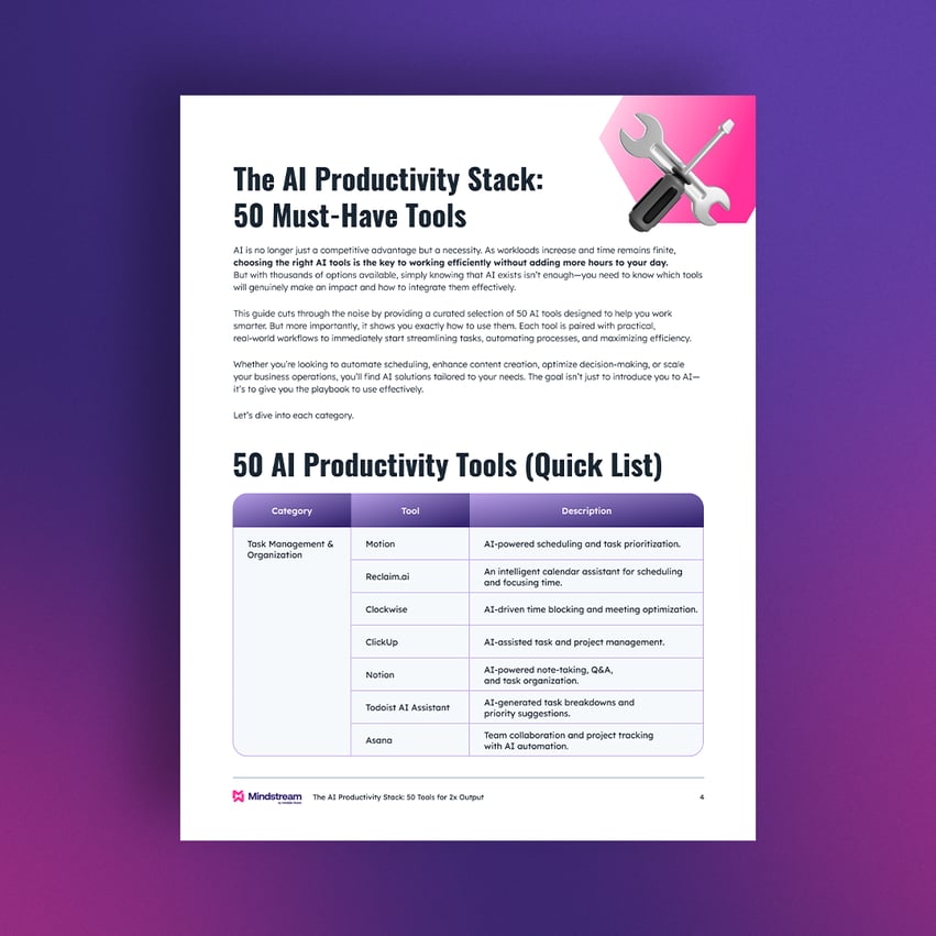 Ai Productivity Stack
