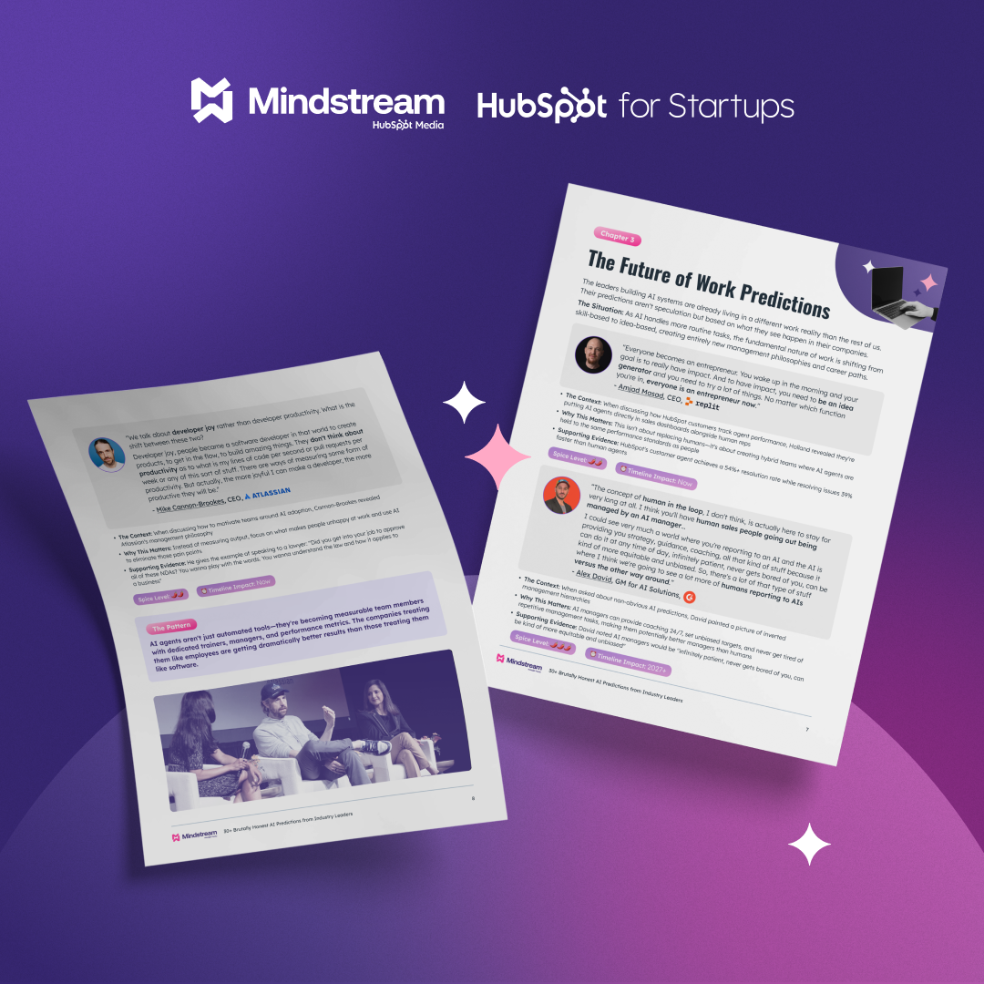 30+ Brutally Honest AI Predictions [Mindstream + HSFS]