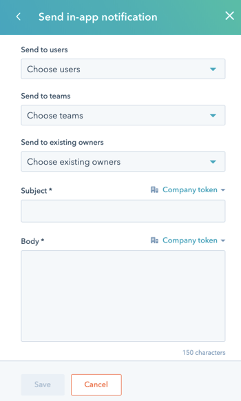 Custom Notifications via Workflows