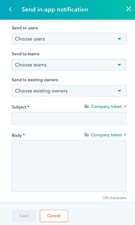 Custom Notifications via Workflows