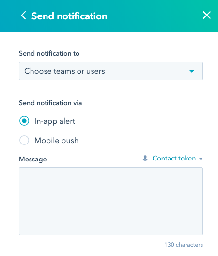 Custom Notifications via Workflows