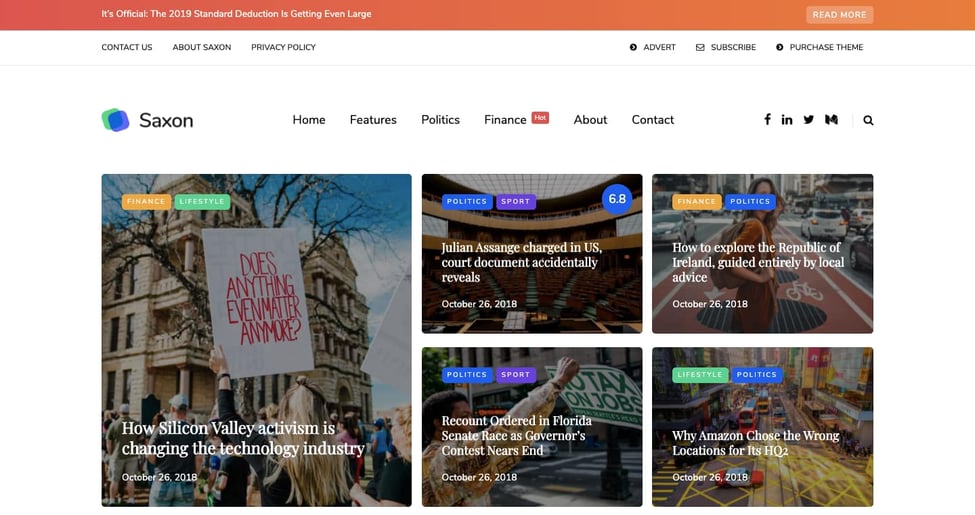 20+ Best Content Sharing WordPress Themes for Viral Sites
