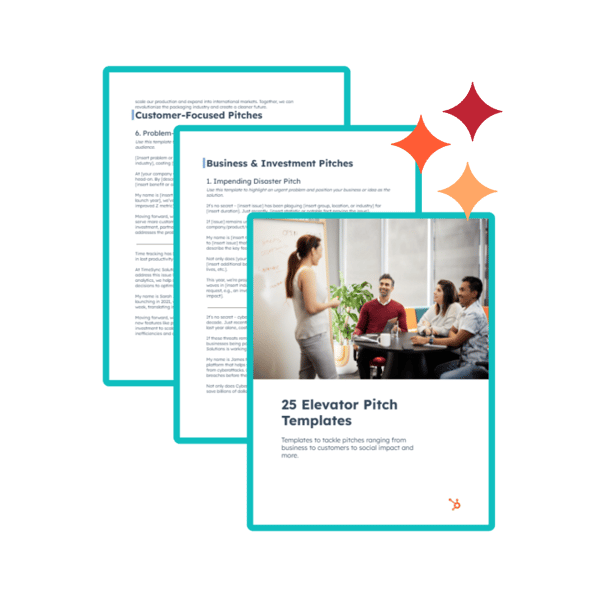 Free Download: 25 Elevator Pitch Templates