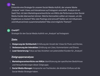 So nutzen Sie ChatGPT für Social Media (inkl. Prompts)
