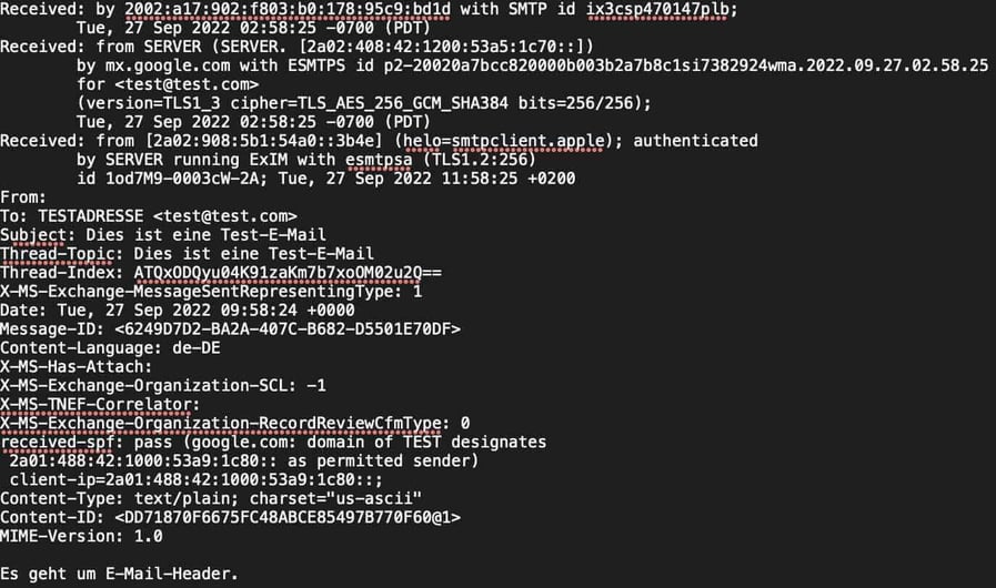 E-Mail-Header auslesen und richtig lesen (inkl. Beispiel)