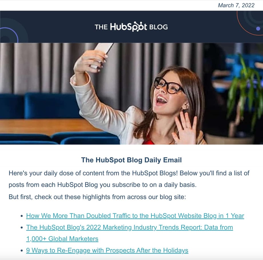 B2B Newsletters That Inspire HubSpot Email Managers