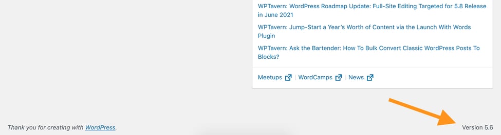 How to Check Your WordPress Version