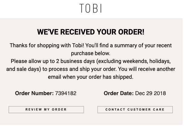 How to Send Effective Order Confirmation Emails [Examples + Template]