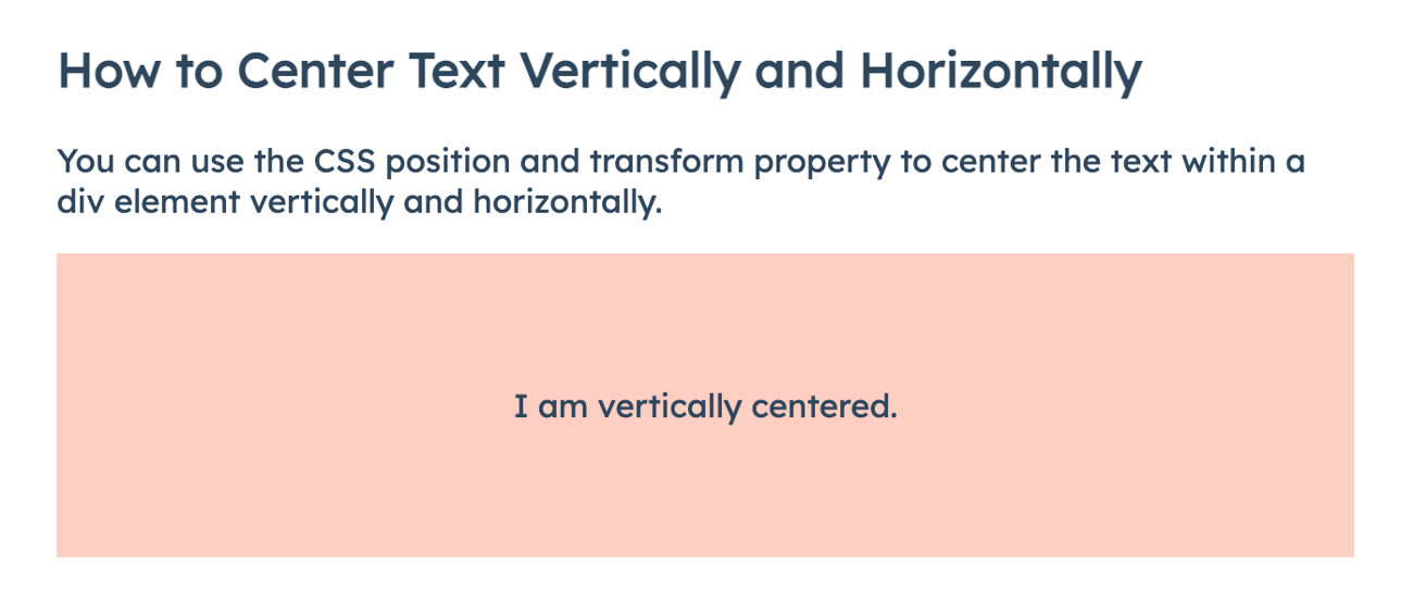 How to Center Text & Headings in CSS Using the Text-Align Property