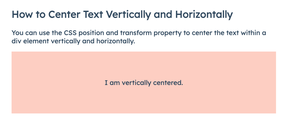 How to Center Text & Headings in CSS Using the Text-Align Property