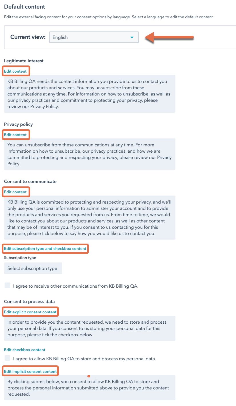 Set default notice and consent language for data privacy-enabled forms ...