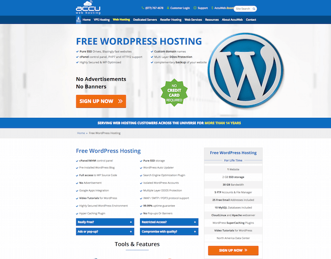 15 Best Free WordPress Hosting Providers