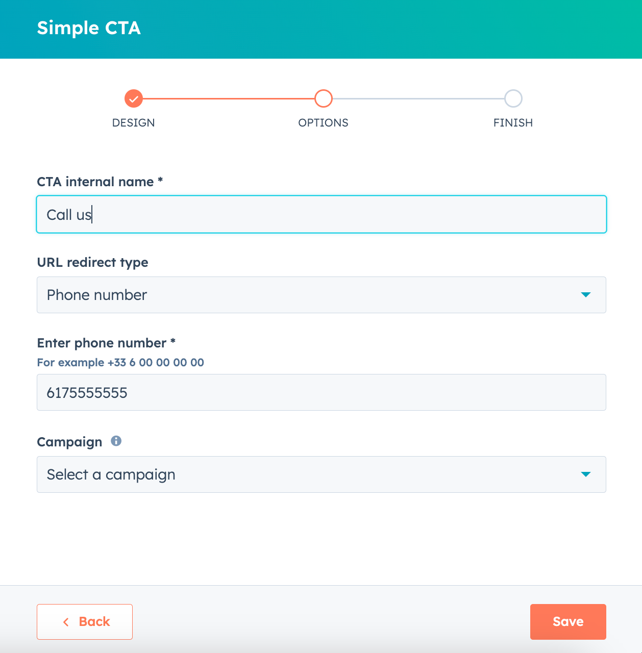 创建点击呼叫或邮件链接