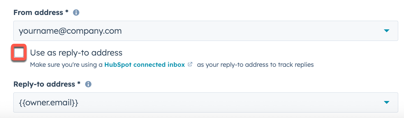 Add custom reply-to addresses to marketing emails