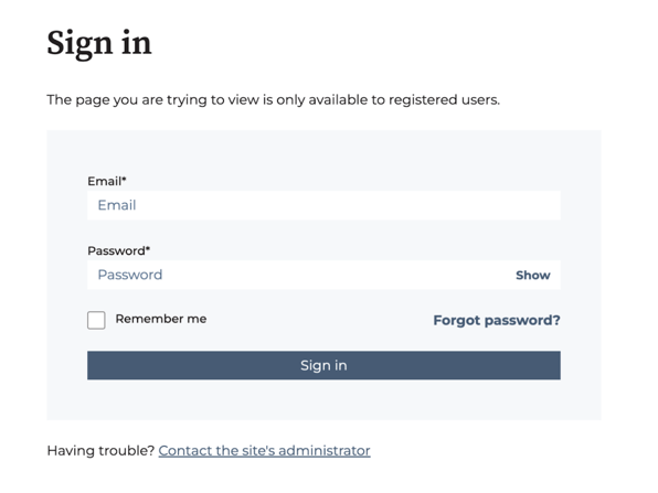 Manage customer portal settings