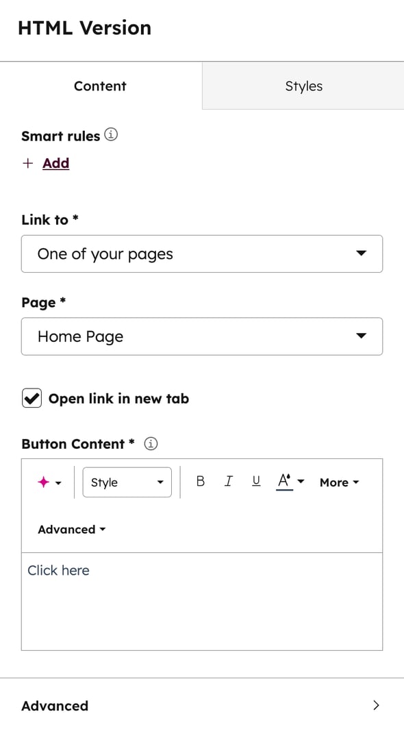 Create calls-to-action (CTAs)