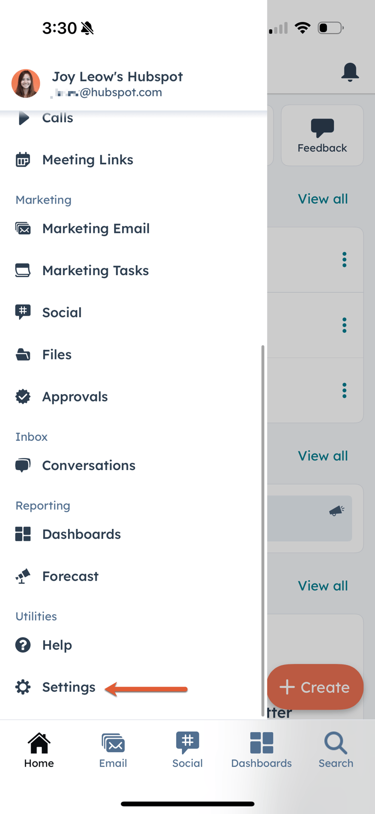 Install the HubSpot mobile app