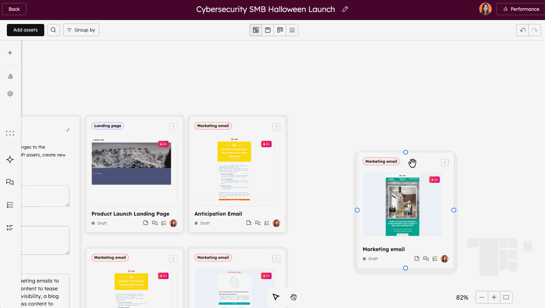 Create campaigns using Marketing Studio