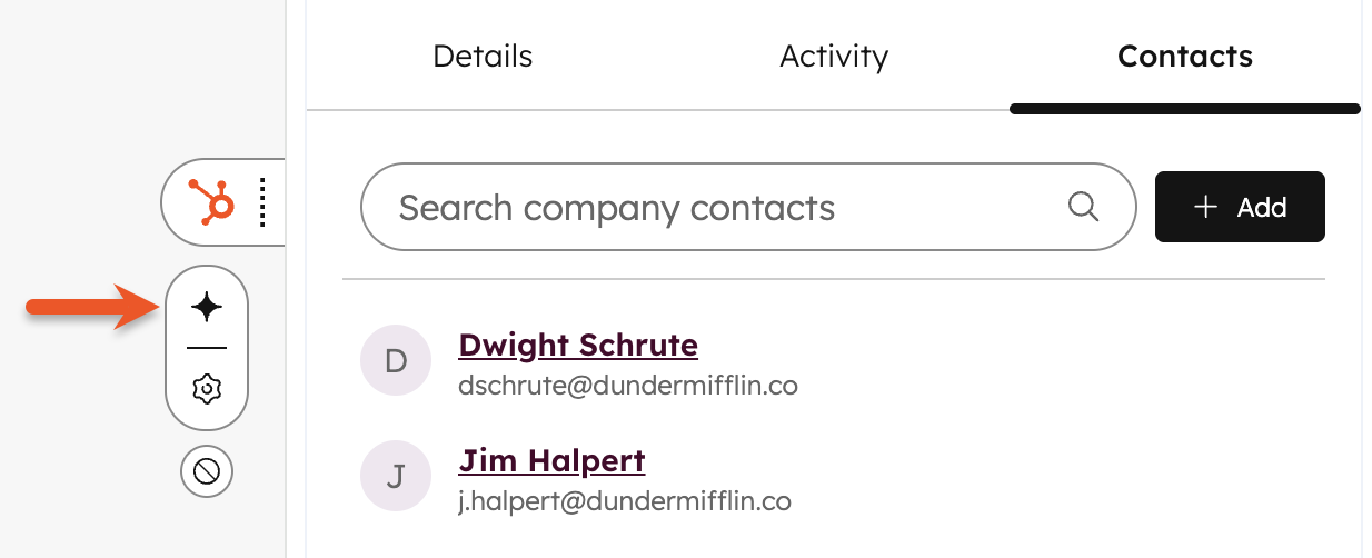 Use the HubSpot Sales Chrome extension across the web