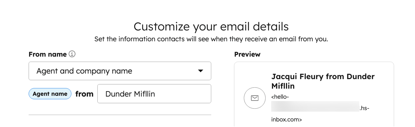 Forward emails to a hosted email address in the conversations inbox