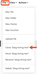 Clone HubSpot content