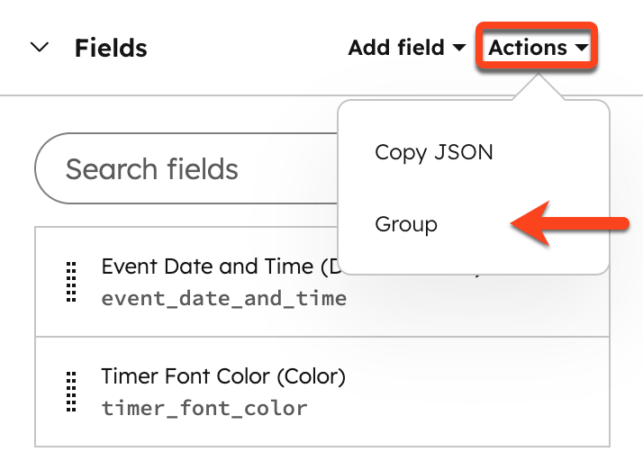 Create and edit modules in the design manager