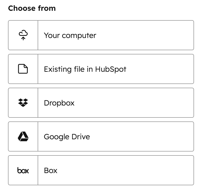 Upload and share documents