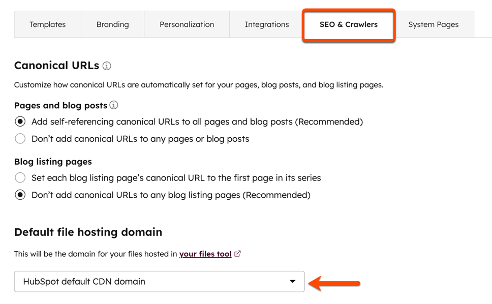 Manage the URL of files uploaded to the files tool