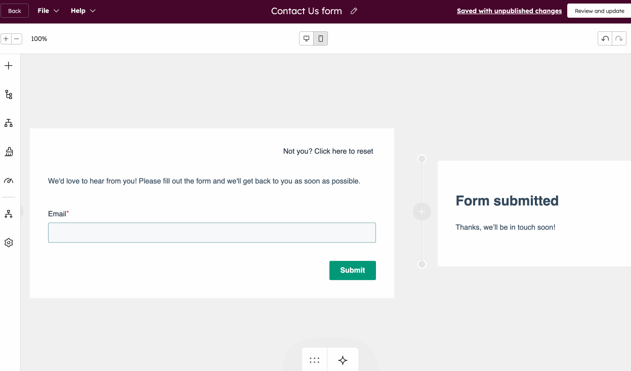Add data privacy and consent information to your HubSpot form