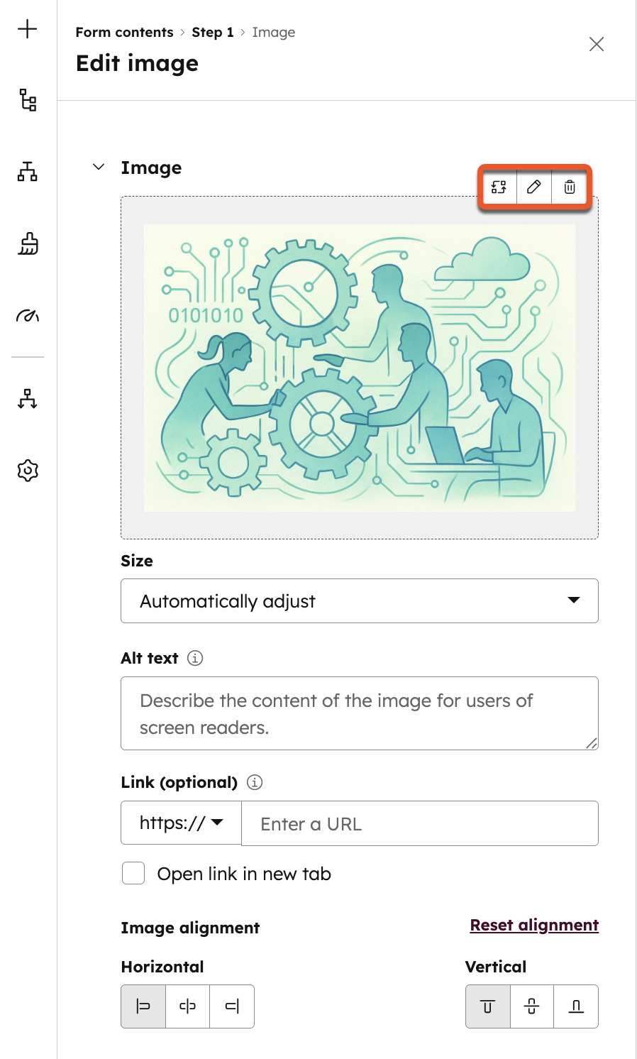 Edit your form fields