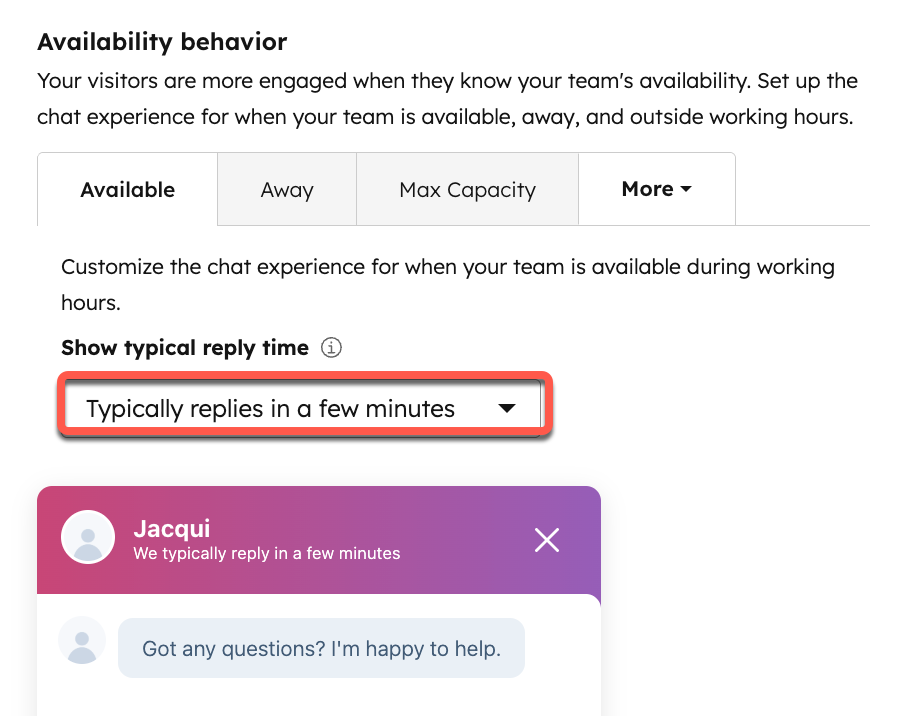 Connect and customize a chat channel in help desk