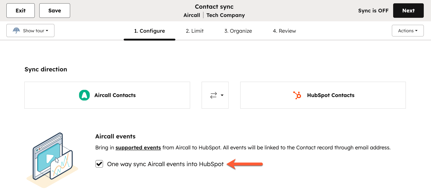Connect and use HubSpot data sync