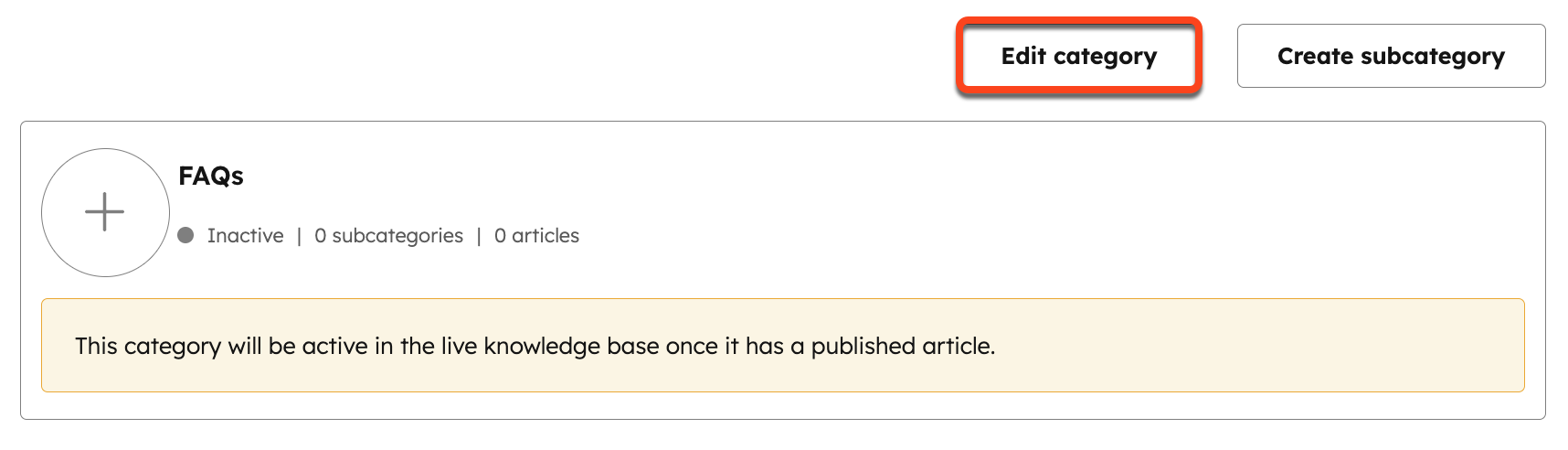 Manage Knowledge Base Categories Subcategories And Tags