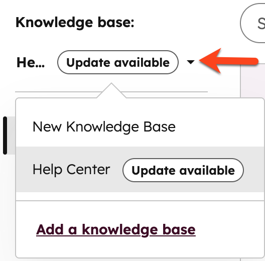 Migrate a knowledge base