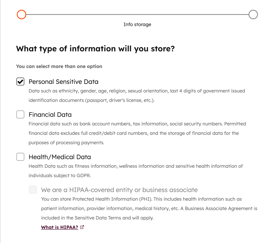Store Sensitive Data in HubSpot