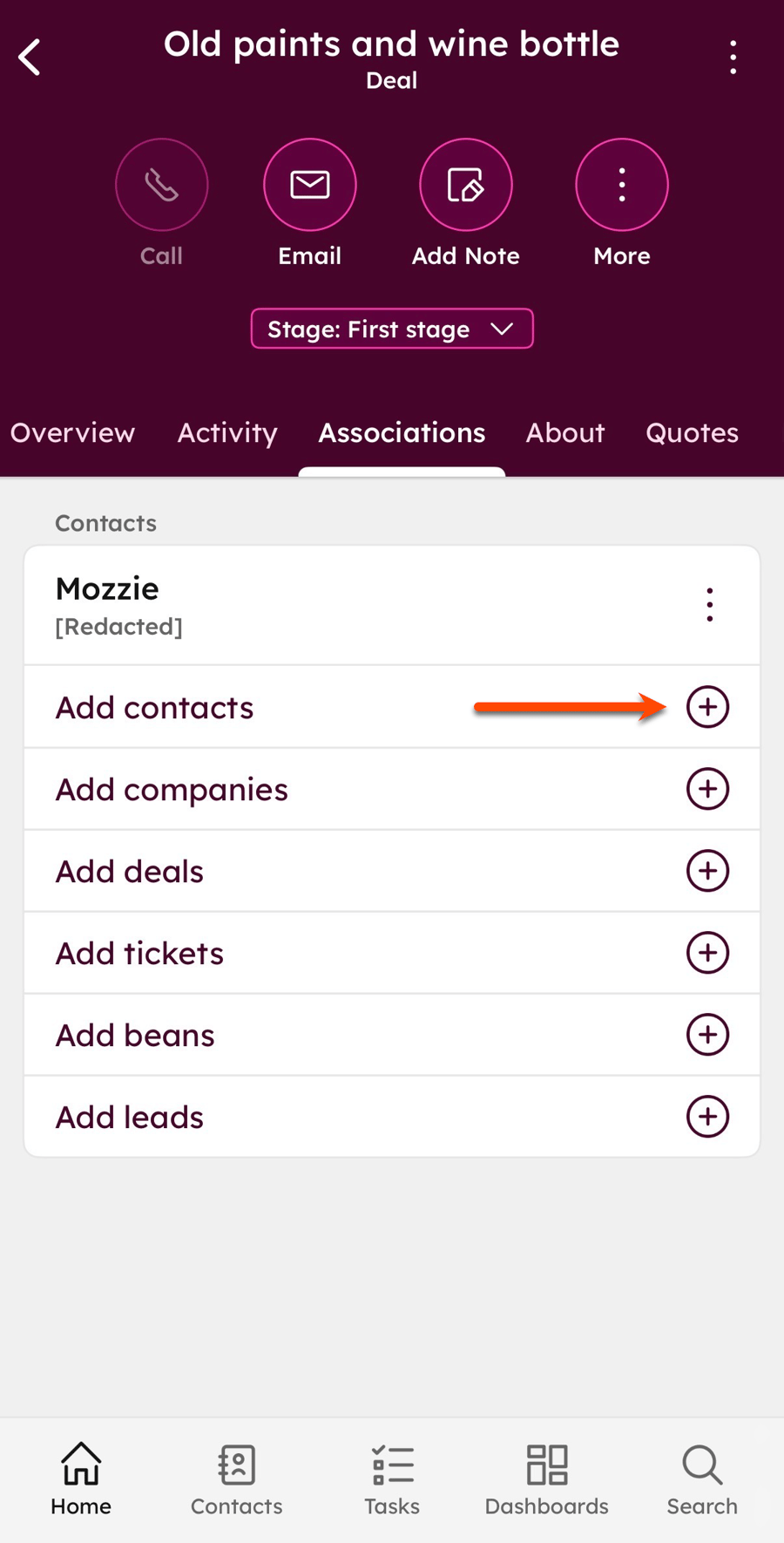 Create and manage records in the HubSpot mobile app