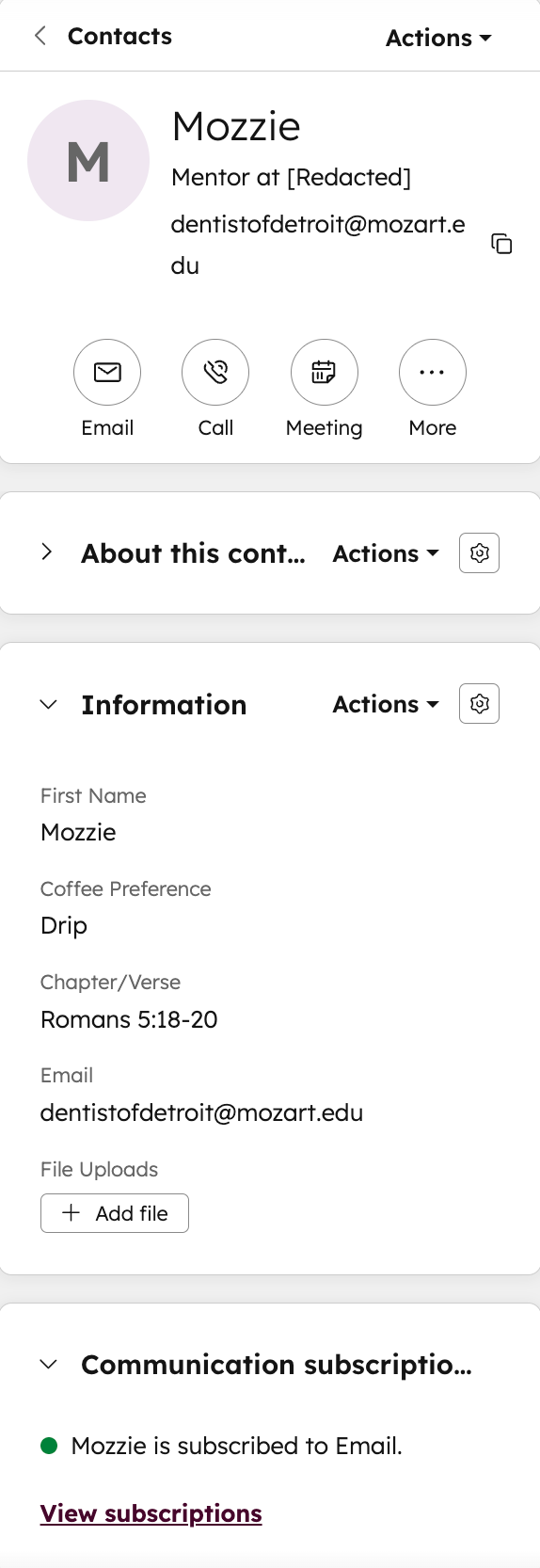 Understand and use the record page layout