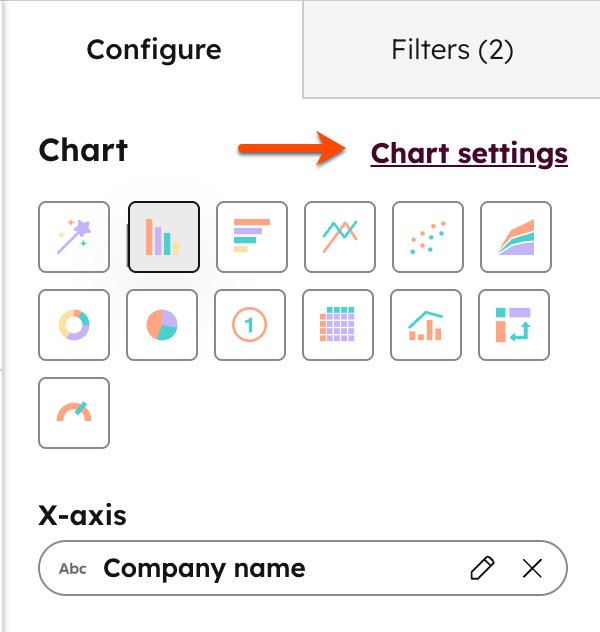 Create reports with the custom report builder
