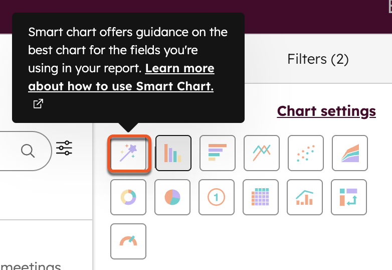 Create reports with the custom report builder