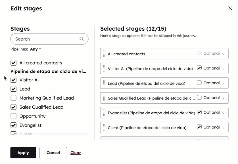 Create sales reports in the sales analytics suite