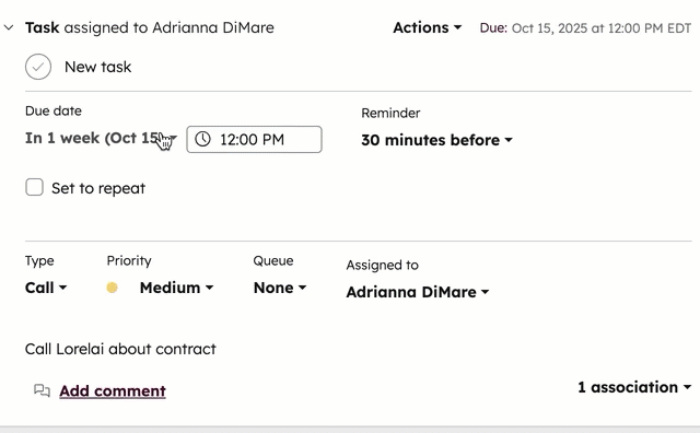 Edit Or Delete Tasks