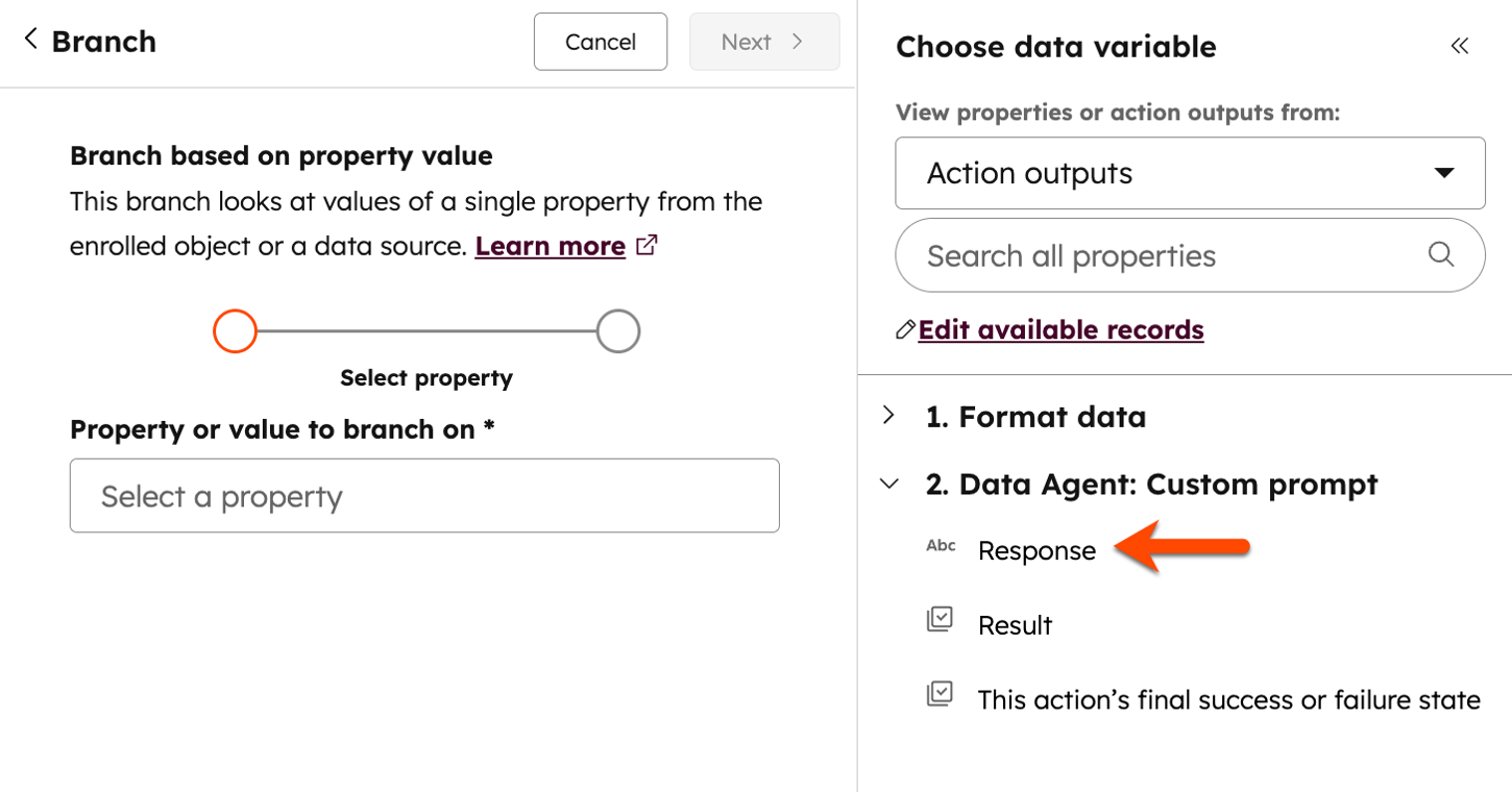 Use Breeze to manage data in workflows