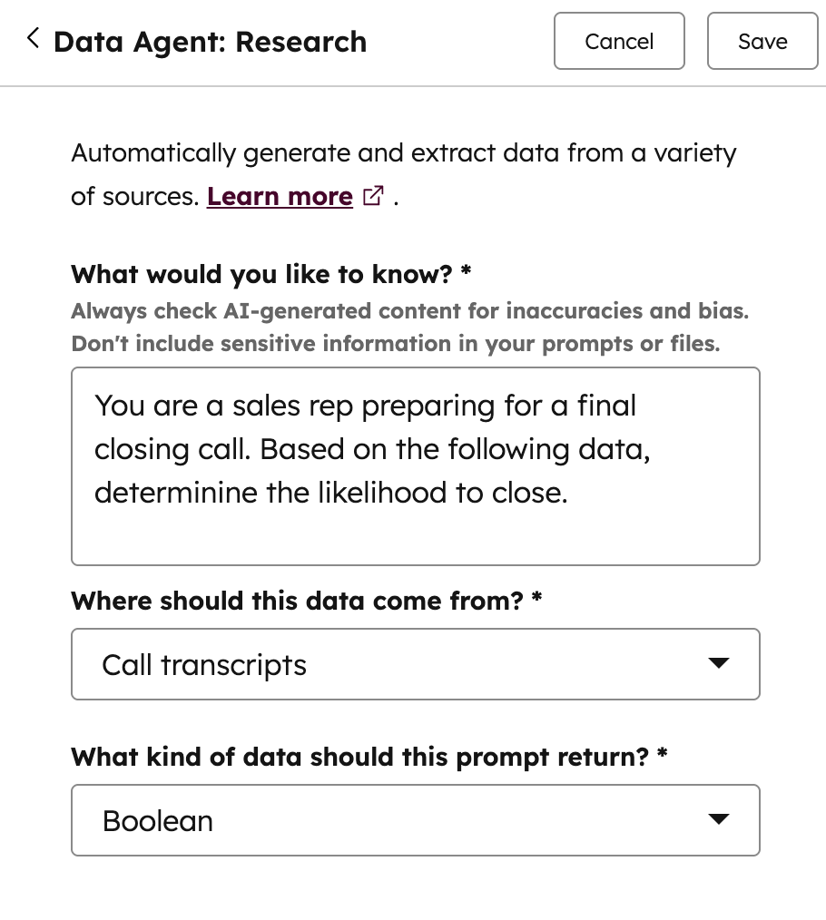 Use Breeze to manage data in workflows
