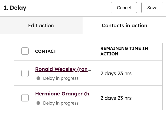 Use delays in your workflows
