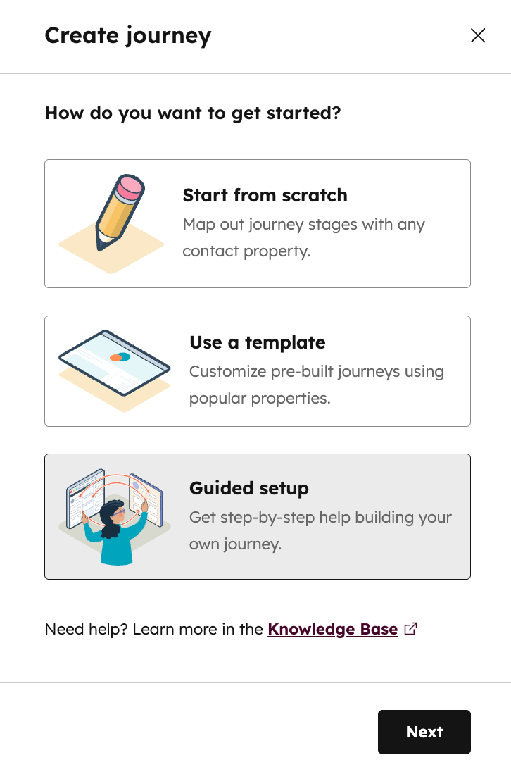 Use journey automation