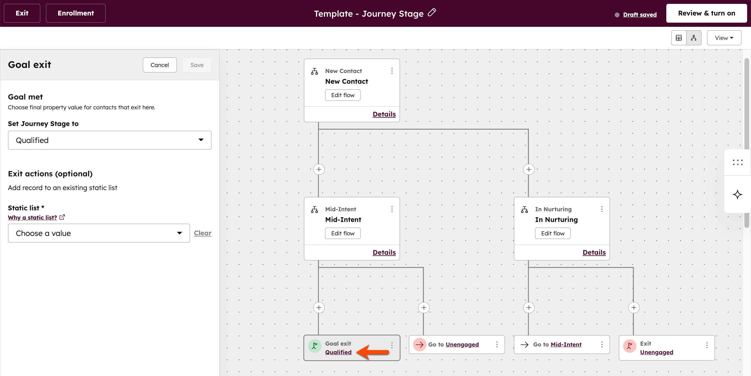 Use journey automation