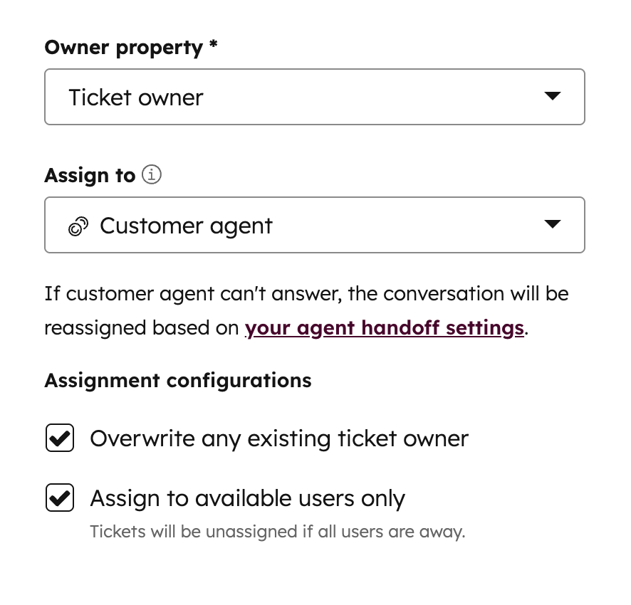 Assign and rotate ticket owners using workflows